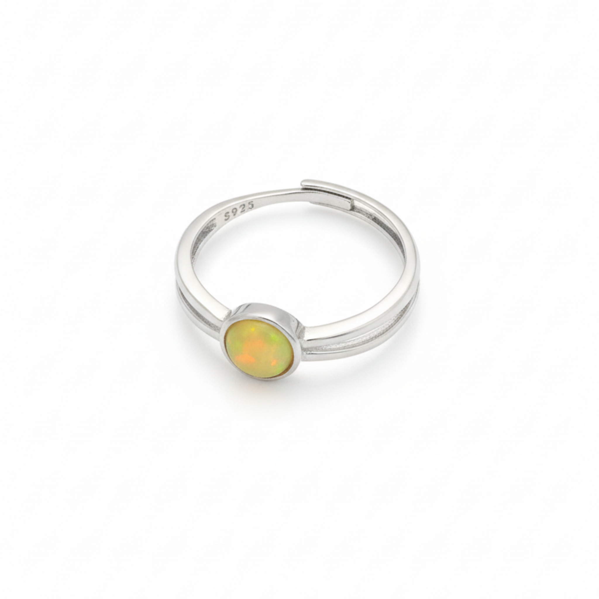 White Opal – Namuun Jewelry Studio